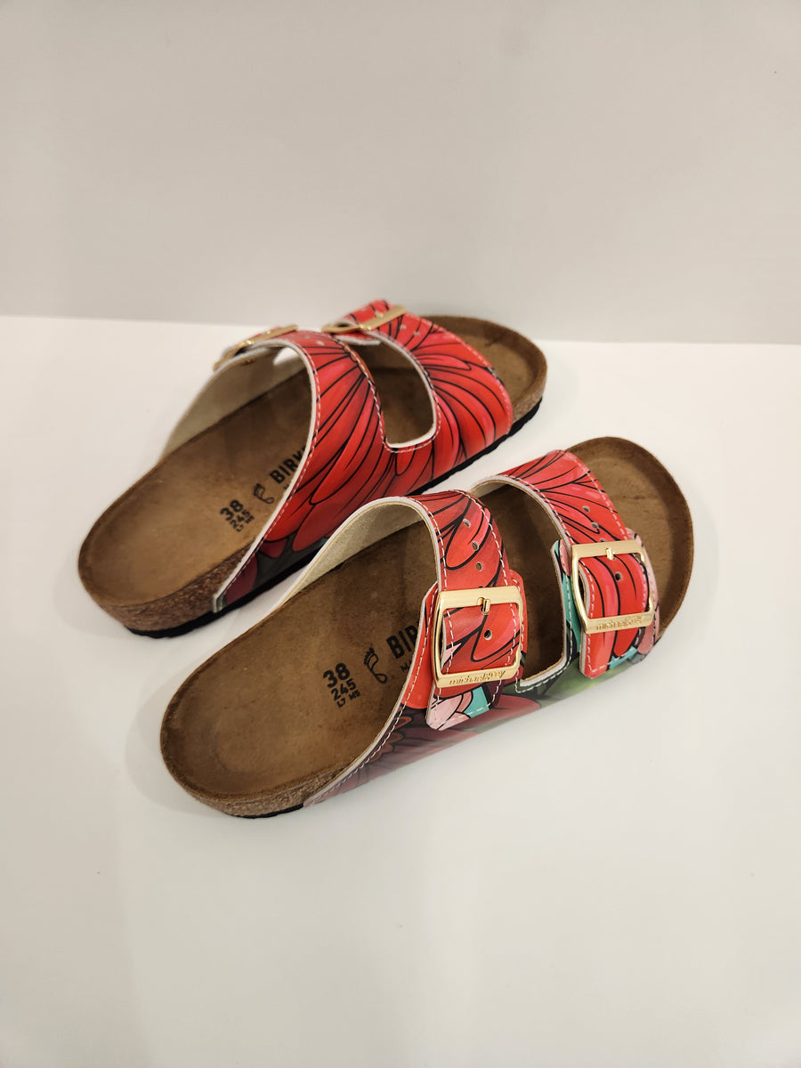 ZINNIAS: CUSTOM BIRKENSTOCKS by ALLY SPRAY x Michael Grey – MICHAEL ...