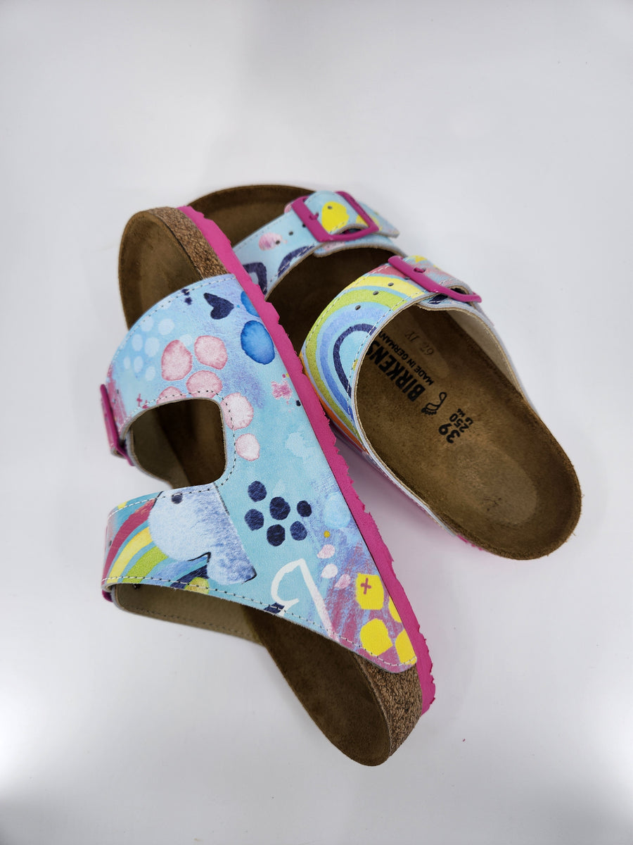 LETS RADIATE : CUSTOM BIRKENSTOCKS by SALLY WALSH x Michael Grey ...