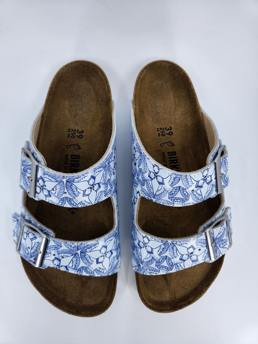 SKYWARD : CUSTOM BIRKENSTOCKS by MARTA HARVEY ART x Michael Grey ...